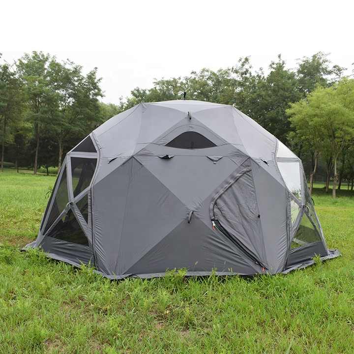 Camping Box Tent Outdoor Ball Tent Portable Folding Automatic Rainstorm ...