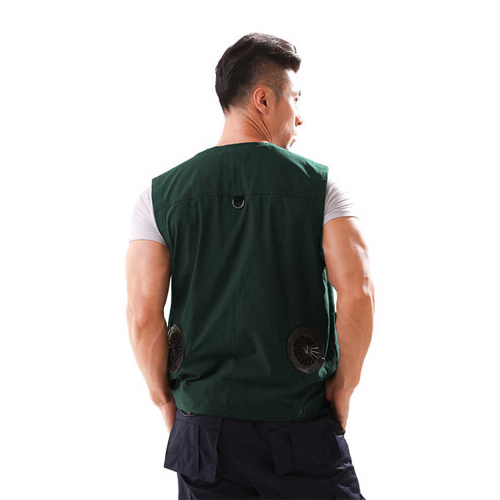 Evaporative Cooling Vest Vortex Tube Fully Air-Conditioned Cooling Vest ...