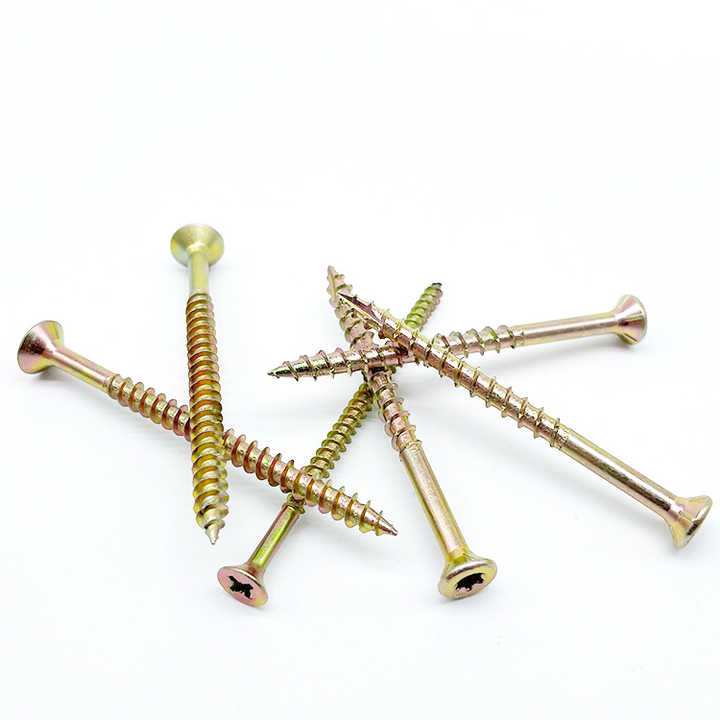 Din7505 Pozi Drive Double Countersunk Head Screw Zinc Coated Chipboard ...