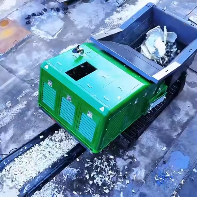 Custom DP70 Mobile Shredding Machine with 1-Year Warranty Tested Before ...
