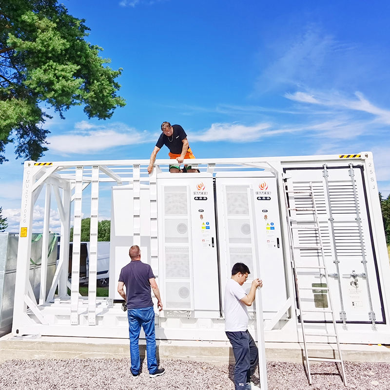 Outdoor Solar Energy Storage Container 300kwh 500kwh 10MWh Energy ...