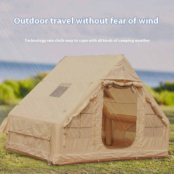 2025 NEW Portable Outdoor Inflatable Tent for 2-4 People Travelling Waterproof Four Season ...