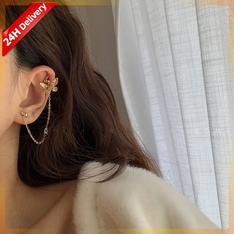 Spring Loaded Self Piercing Earrings Atelier Yuwaciaojp