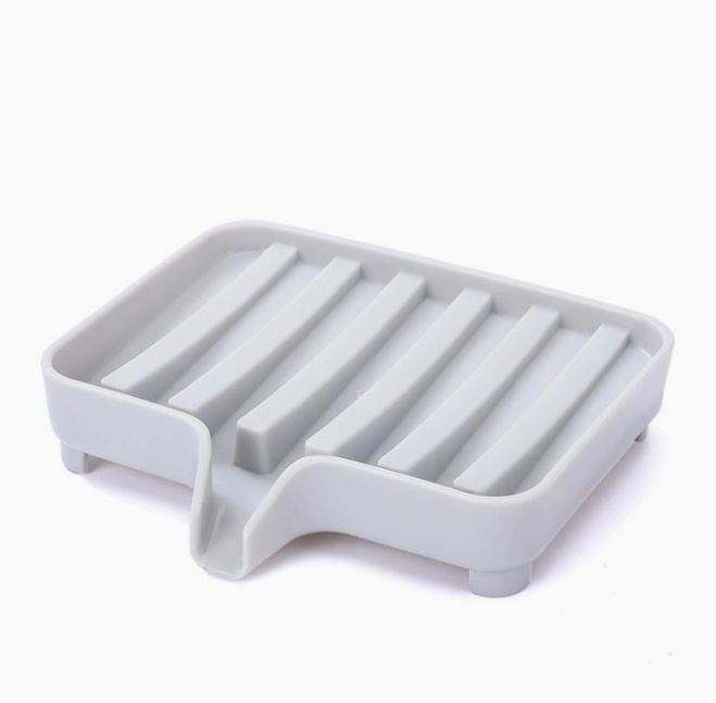 Sponge Holder PP Wheat Straw Storage Rack Drain Soap Box Tray Soapbox 1 ...