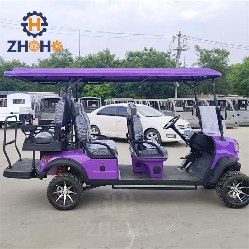6-seater Electric Golf Cart with Stroller and Lithium Battery Is a Hot ...