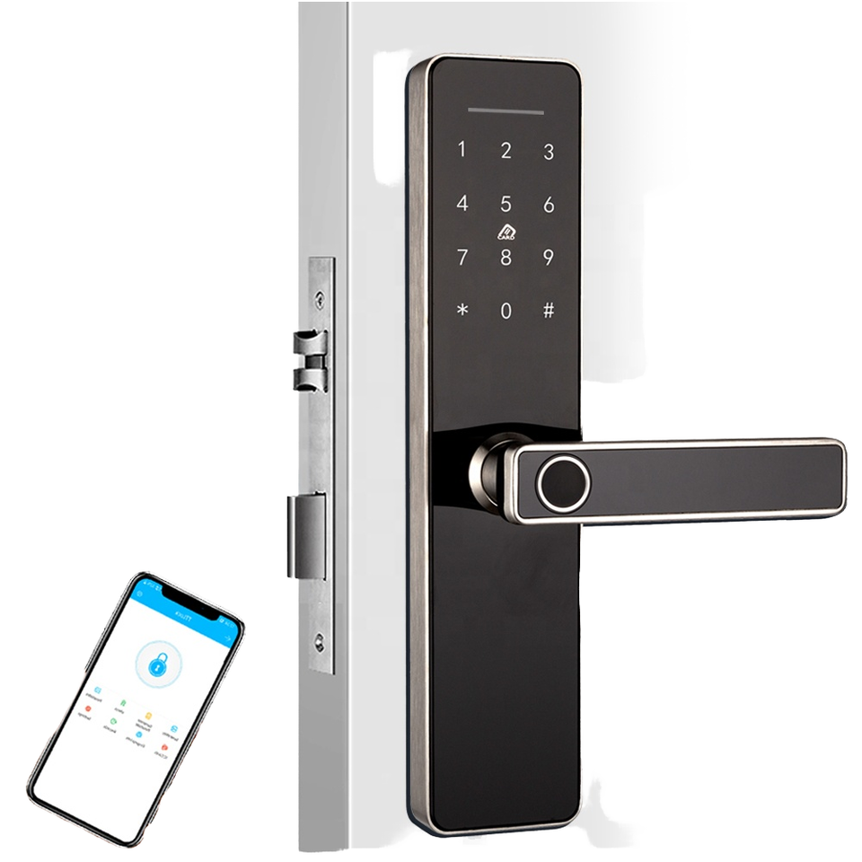 Tuya Smart Locks /WiFi IC Care Code Aluminum Alloy Door Fingerprint ...