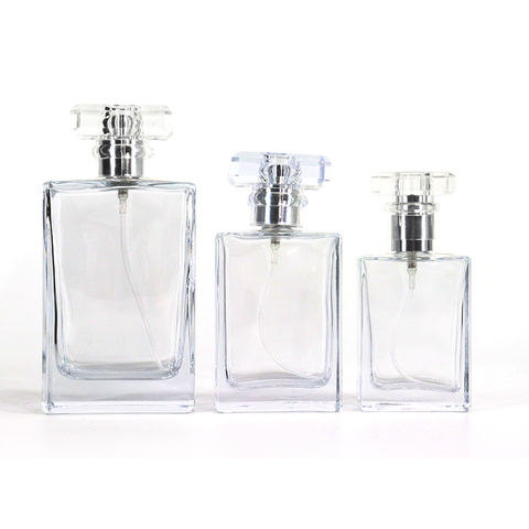 Luxury Cylinder Parfum Botol 30ml Heavy Base Glass Perfume Bottle 50ml ...