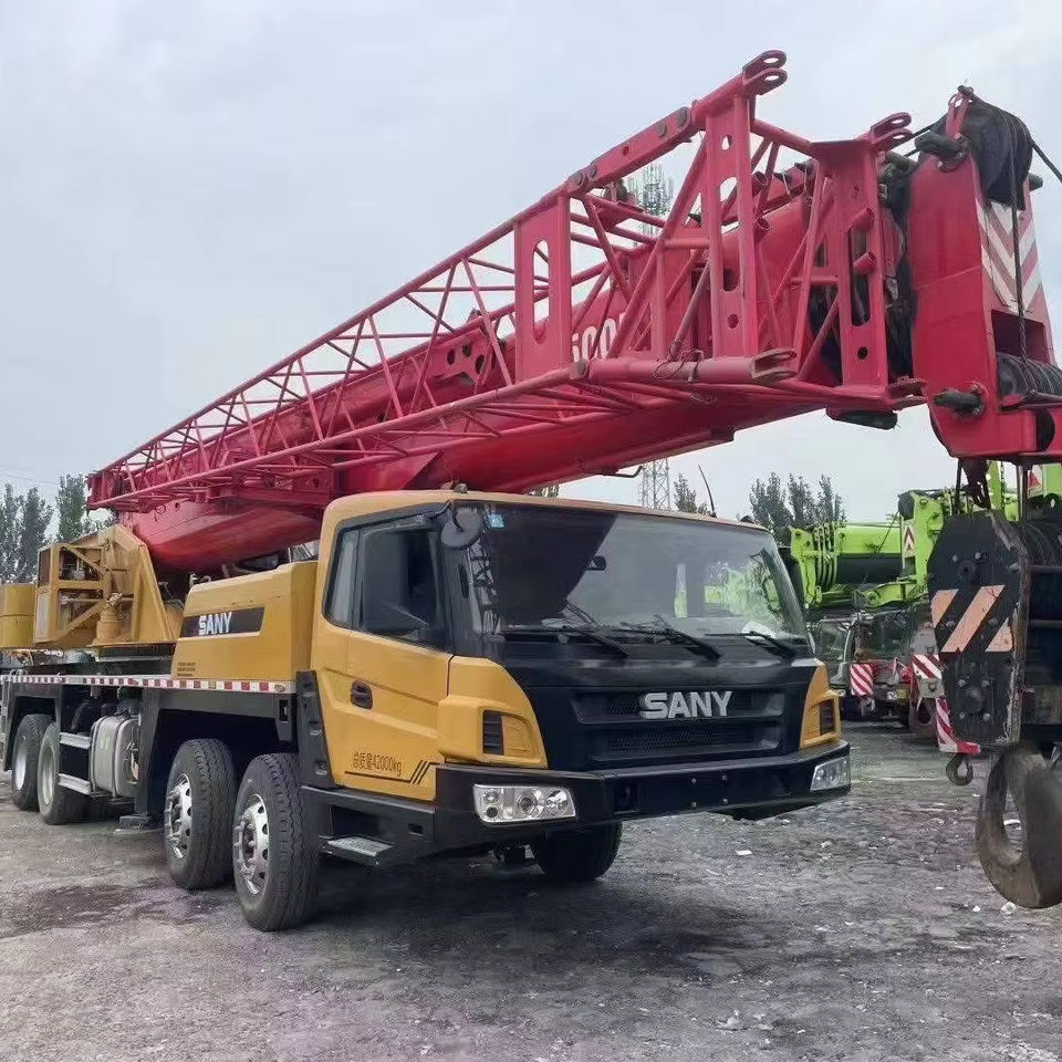 2019 Sany STC500E 45.5m Telescopic Boom Truck Crane with 50Ton Capacity ...