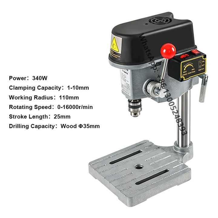 High Variable Speed 340W Small Bench Drills Construction Drilling ...