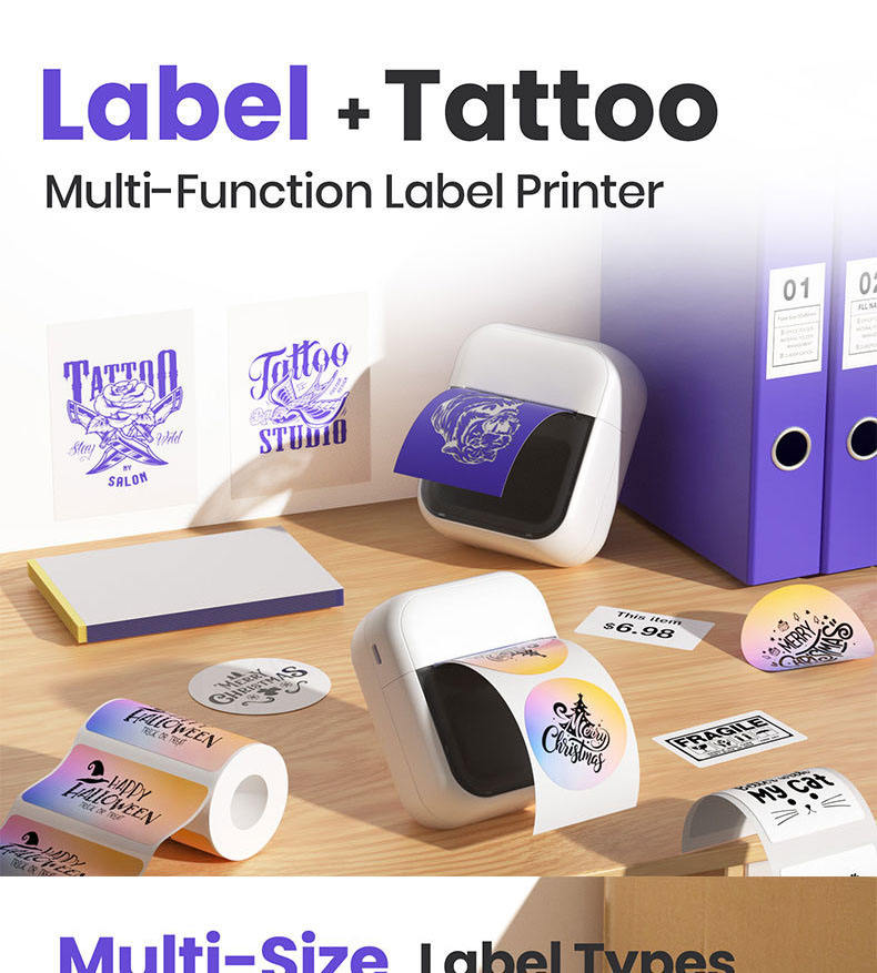 Low Cost 2-Inch 203dpi Pocket Mini Thermal Printer