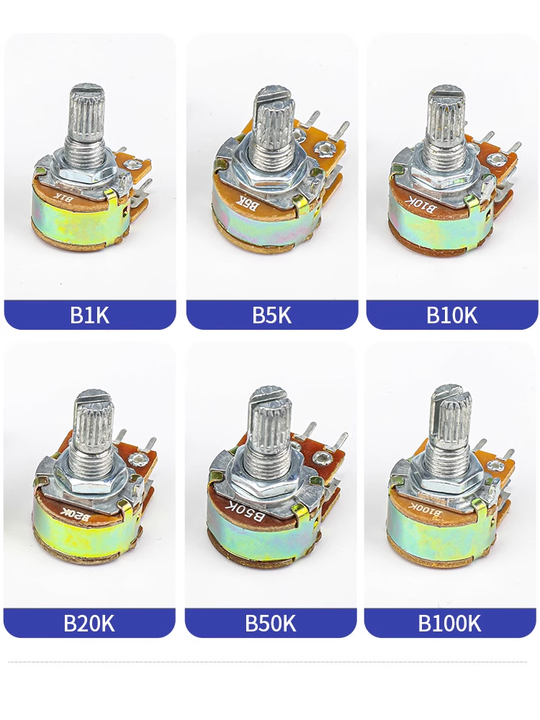 B50K Potansiyometre - Stereo Volume Control Potentiometer