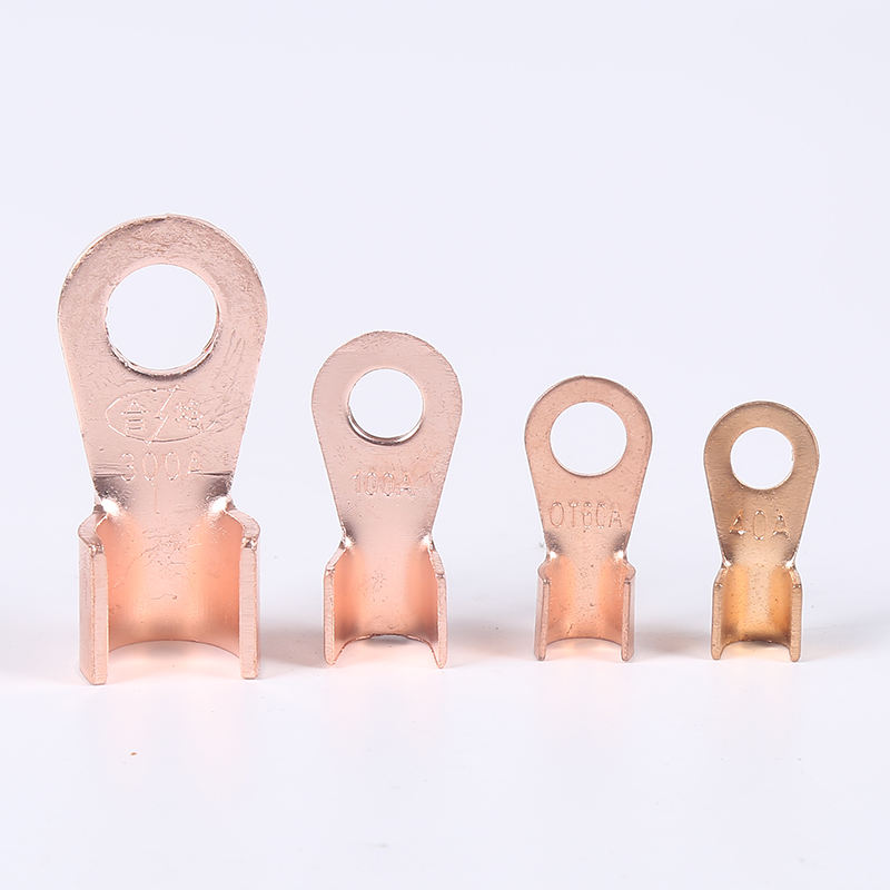 5mm Hole Size OT Series Electric Copper Lug Crimp Terminal Lugs Ring ...