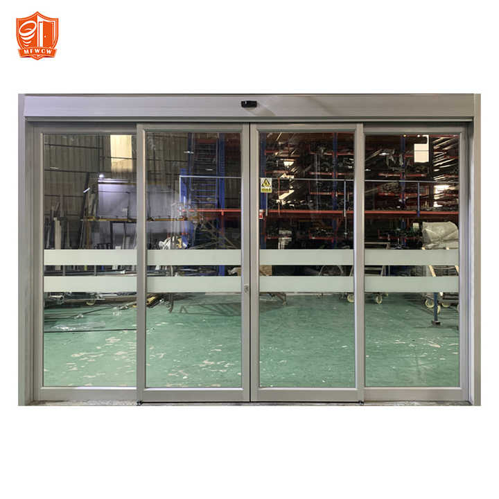 Aluminum Frame Glass Door Automatic Sliding Door/automatic Door Machine ...