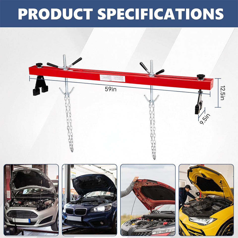 Soolu-auto Engine Support Bar - Adjustable & Durable