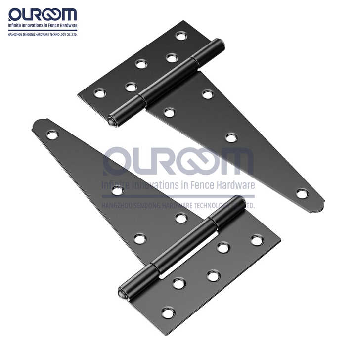 8 Inch Modern Design Heavy Duty T Hinge for Large Wood Gates 2.5mm ...