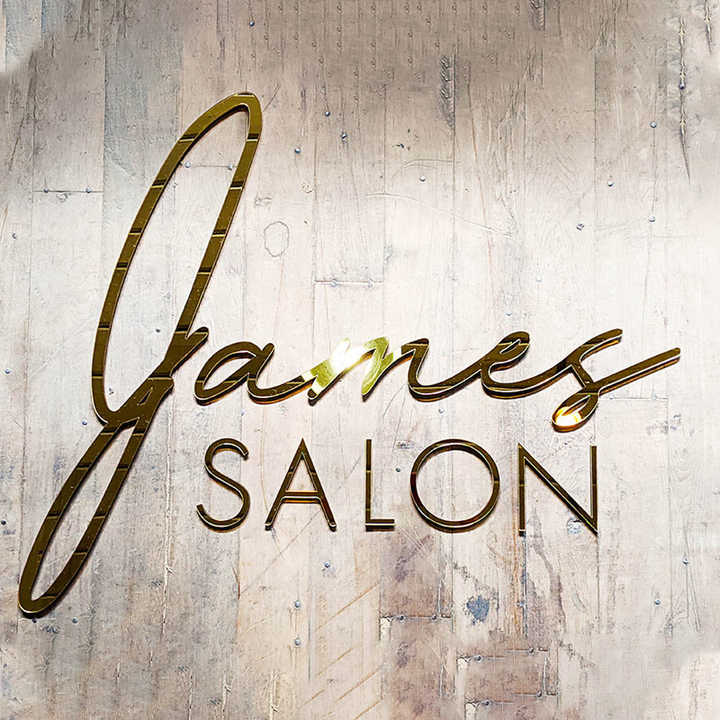 Laser Cut Metal Signage for Beauty Salon Logo Wall Sign