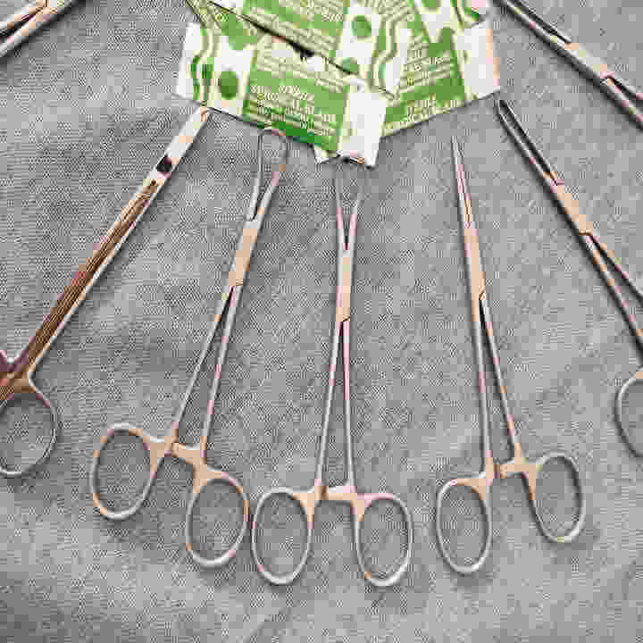 ANATOMY Medical Student DISSECTING DISSECTION KIT Surgical Instruments ...