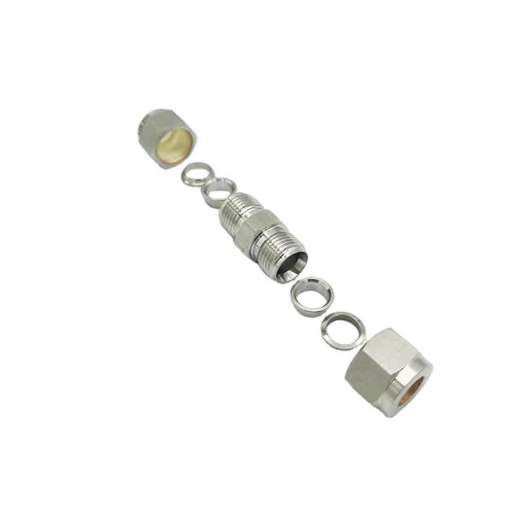 SCPU Stainless Steel 316 Double Ferrule Olive Fittings Pneumatic Tube ...