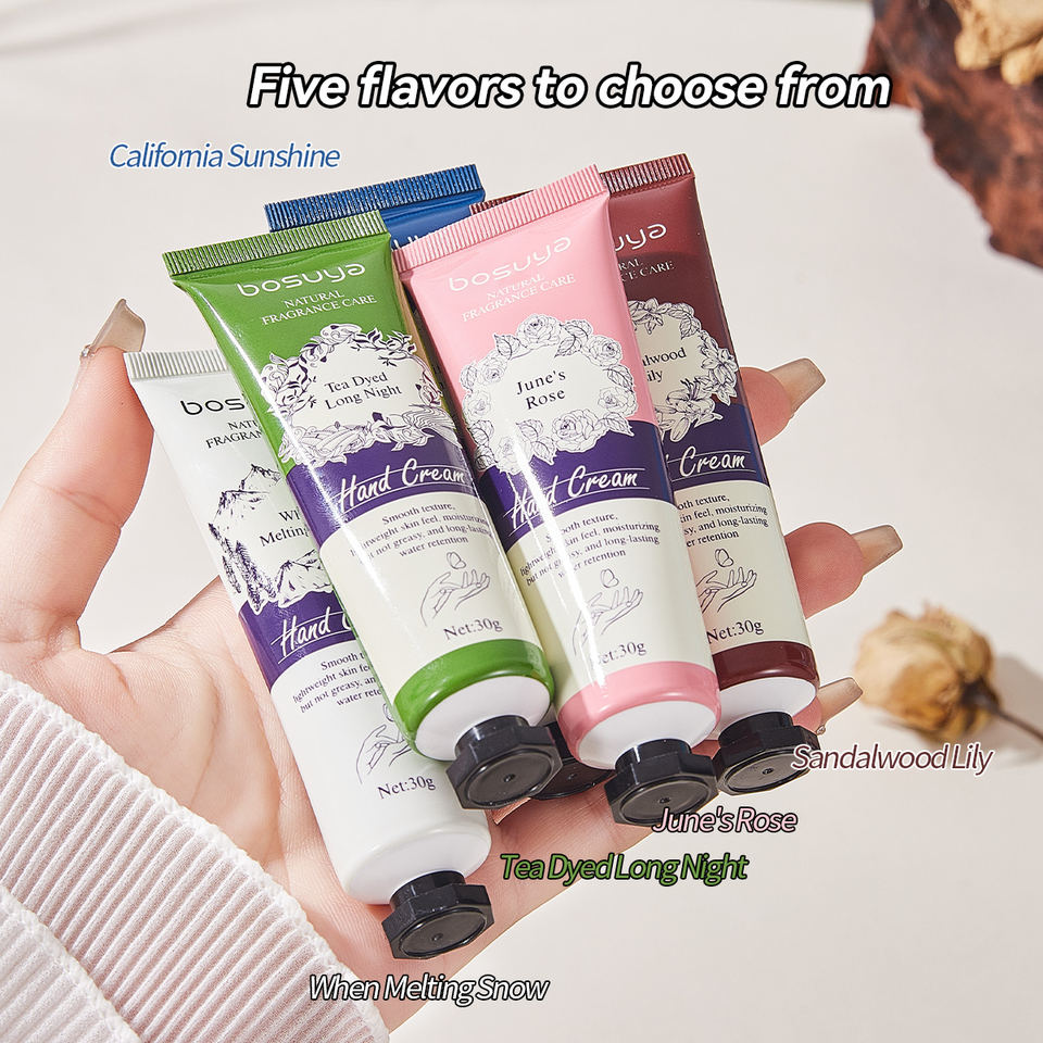 Wholesale Bosuya Fragrance Hand Cream Set - Nourishing