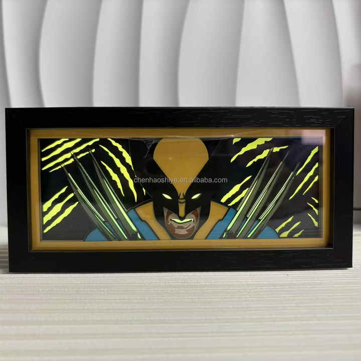 Solo Leveling Sung Jin-Woo Colorful LED Light Box & Anime Lamp