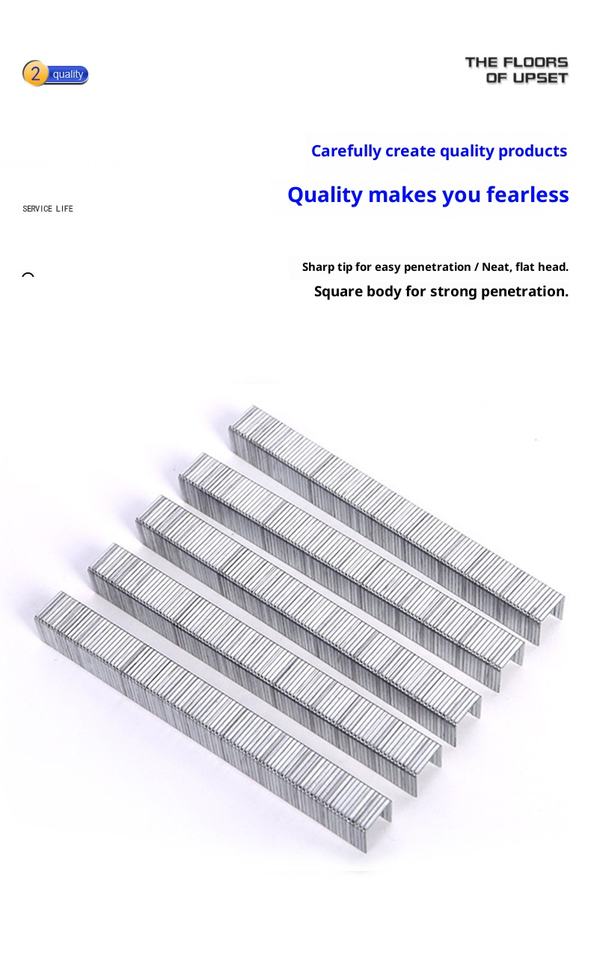Series 80 Stainless Steel 316 U Type Electro Galvanized Staples