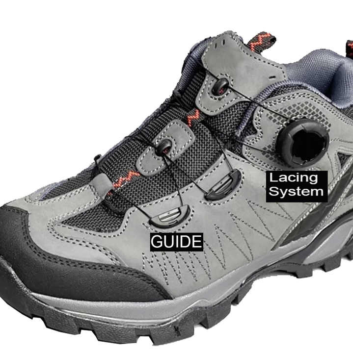 Rotating Dial Lacing System For Boot Shoe Laces (oem)