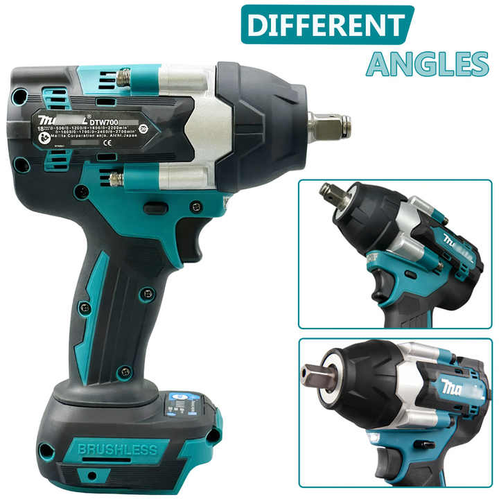 MKT Rechargeable Brushless DTW700 Industrial Torque Wrench High Quality ...