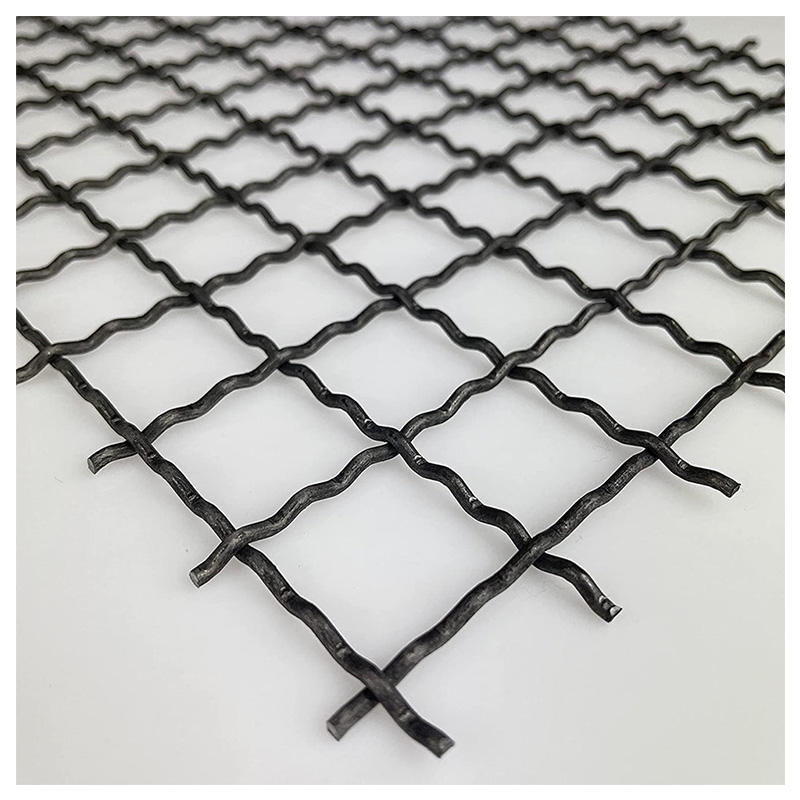 Impact-resistant Manganese Steel Woven Screen Plain Weave Steel Wire ...