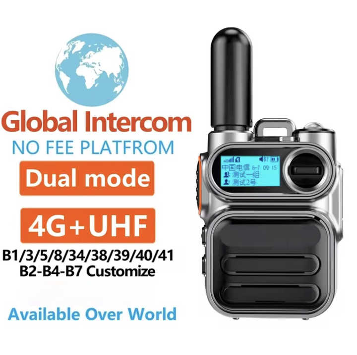 G388 4g Network Lte Poc Radio Uhf Global 2 Way Radio With Dual Sim ...