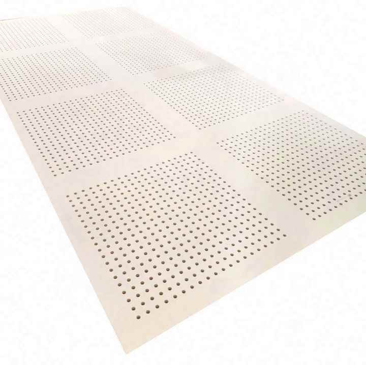 Perforated Plasterboard.acoustical Acoustic Gypsum Board Ceiling Panel ...