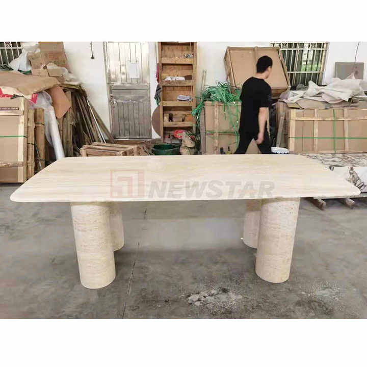 Marble Pedestal Dining Tables - Modern Turkish Design