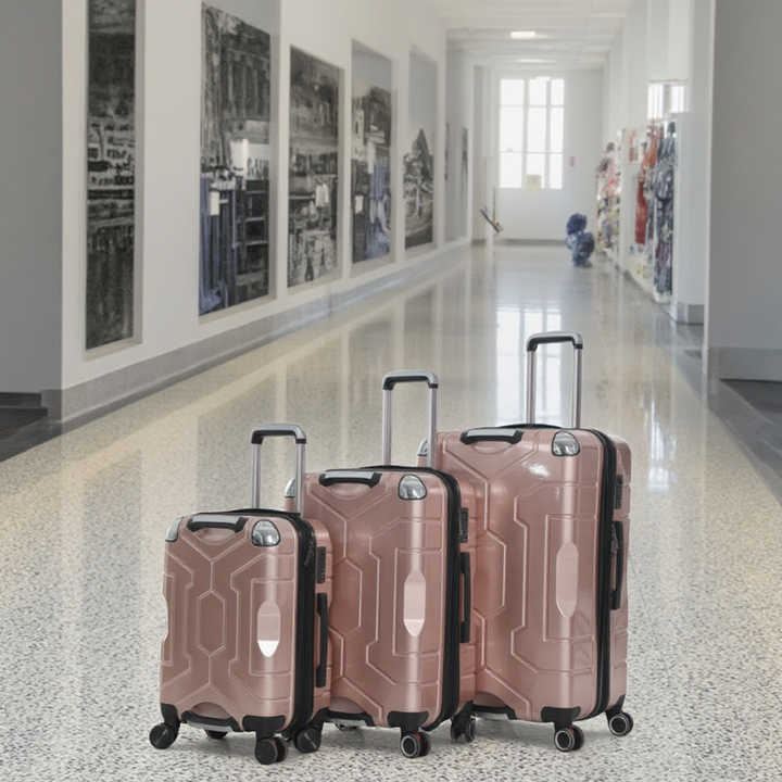 Customizable Trolley Case - 360-Degree Wheels & ABS Shell