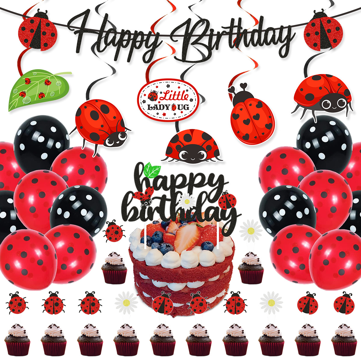 Wholesale & Custom ladybug party supplies from Global Suppliers|party ...