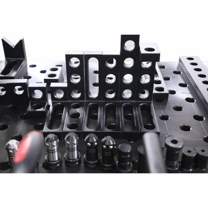3D Welding Table Fixture Hole groove Positioning Angle Ruler Fixtures ...