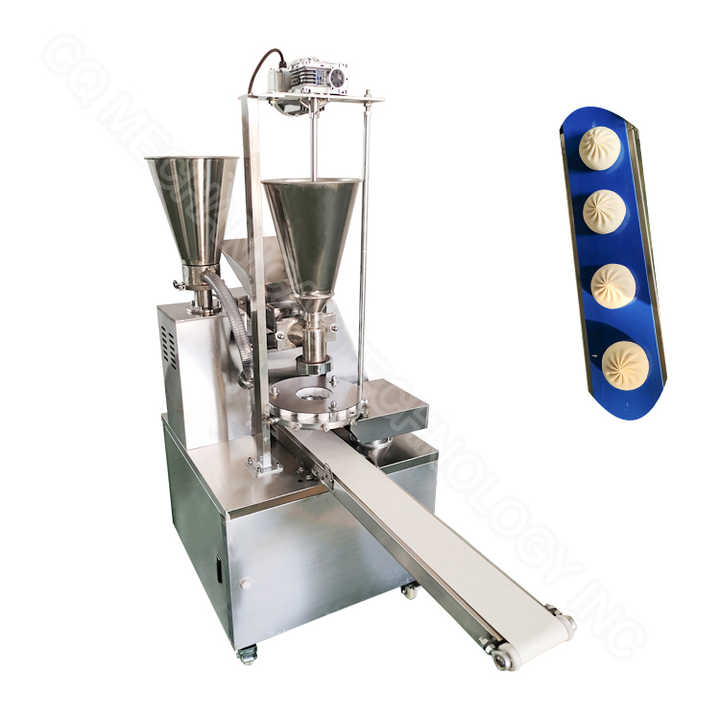 Double Headed Maker Chinese Automatic Small momo Making Machine ...