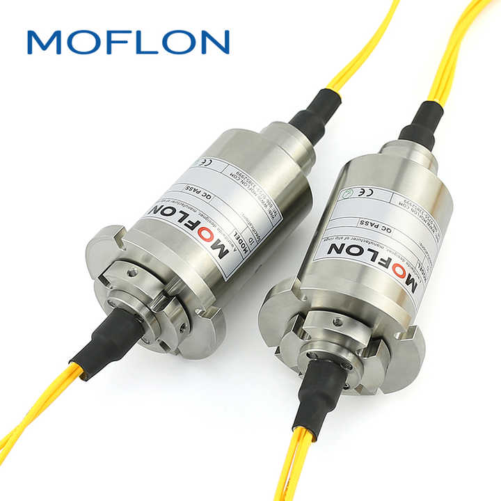 MOFLON High Rotation Speed Fiber Optic Rotary Joints 2 Channels FORJ