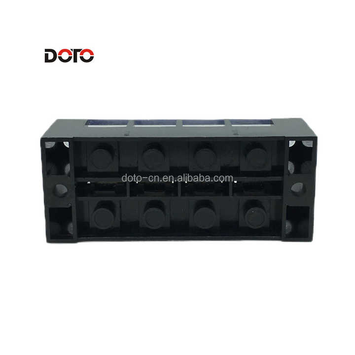 TBC-6004 Power Distribution Block Wired Connector Terminal Block 4 ...