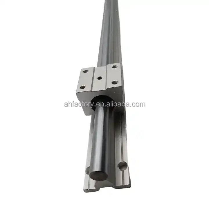 For CNC Aluminum Round Linear Guide Rail SBR12 SBR30UU SBR35UU SBR40UU SBR50UU Guide Rail Length ...