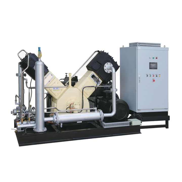 Hengda High Pressure 40bar AC Compressor - Oil-Free & Water-cooled