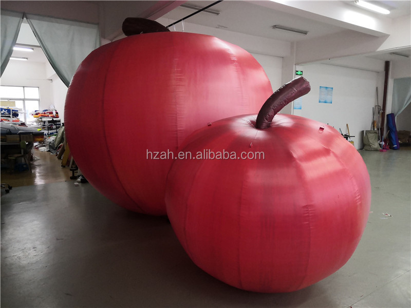 Giant Inflatable Apple - World’s Biggest Advert Apple