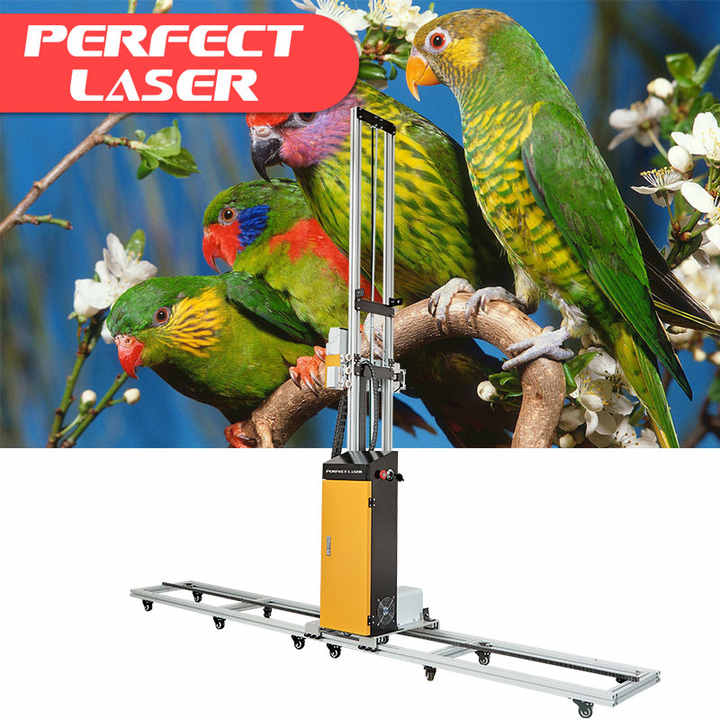 A Large-format Automatic 3D UV Vertical inkjet Wall Painting Printer ...