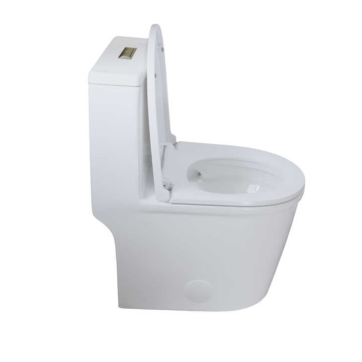 Modern Dual Flush Water Closet Toilets with Heated Seat Bathroom ...