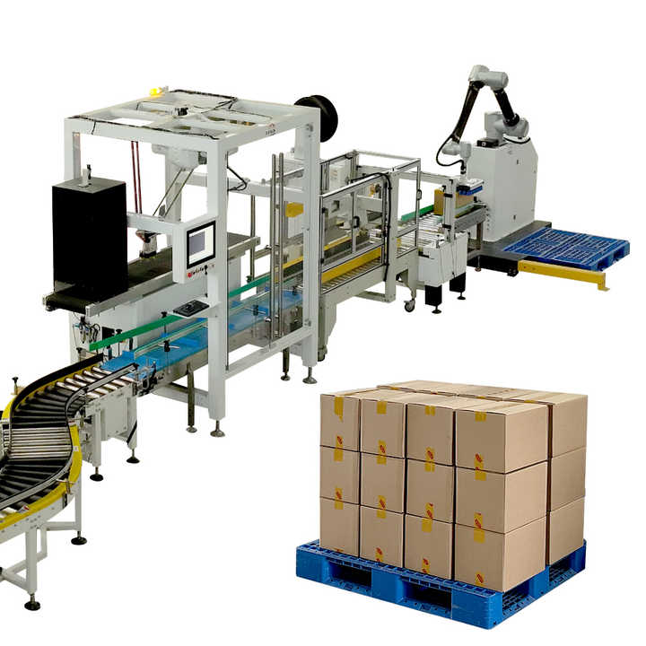 Delta Robot's Gentle Pick Place Case Packer Vacuum Collaborative Palletizing Robot for Food ...