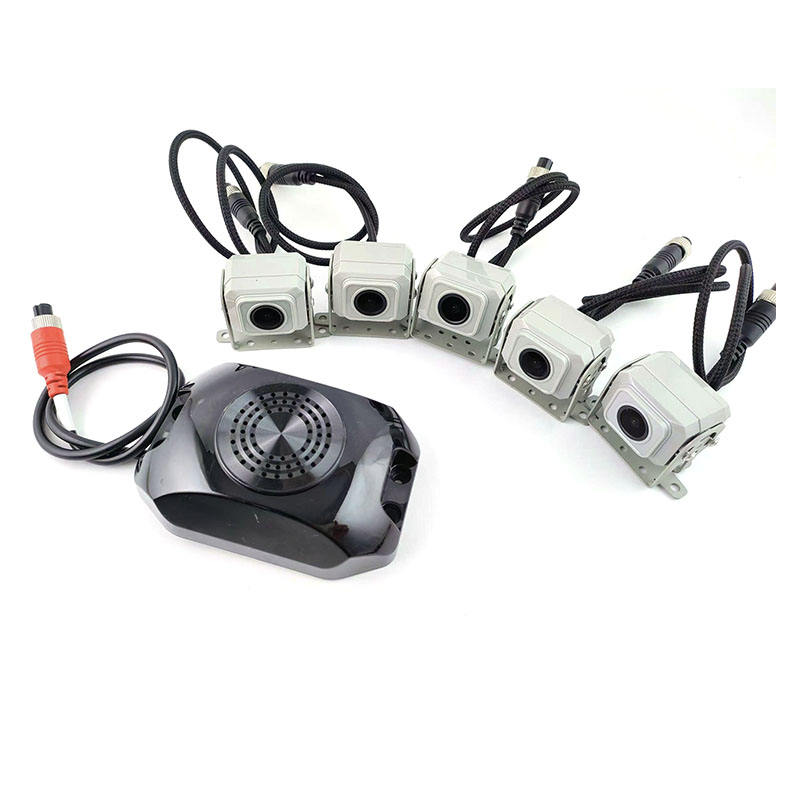 Mini 1080p Bus Vehicle Security Camera Kit with BSD Monitor