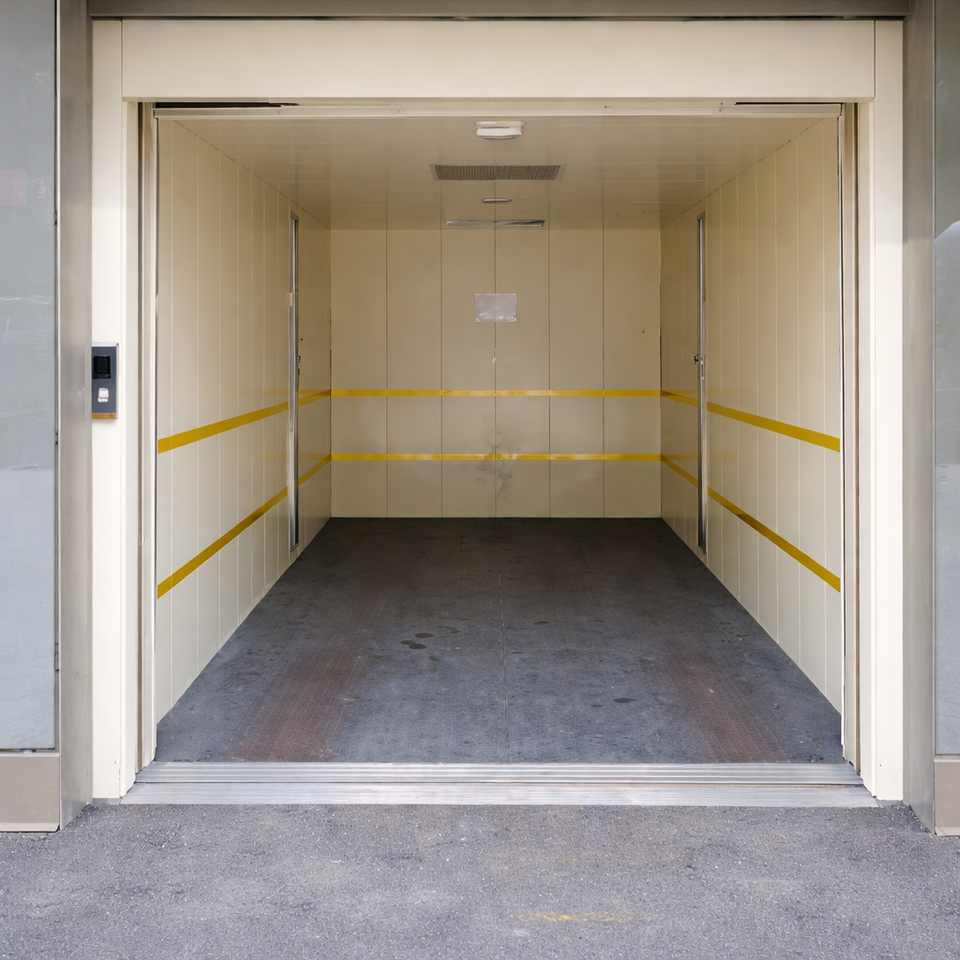 SSEC Industrial Cargo Lift Hydraulic Freight Elevator Platform for ...