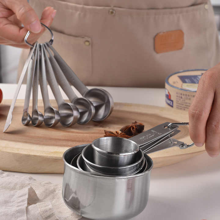 Stainless Steel 430 Coffee Bean Spoon Measure Set Small Gram Weight ...