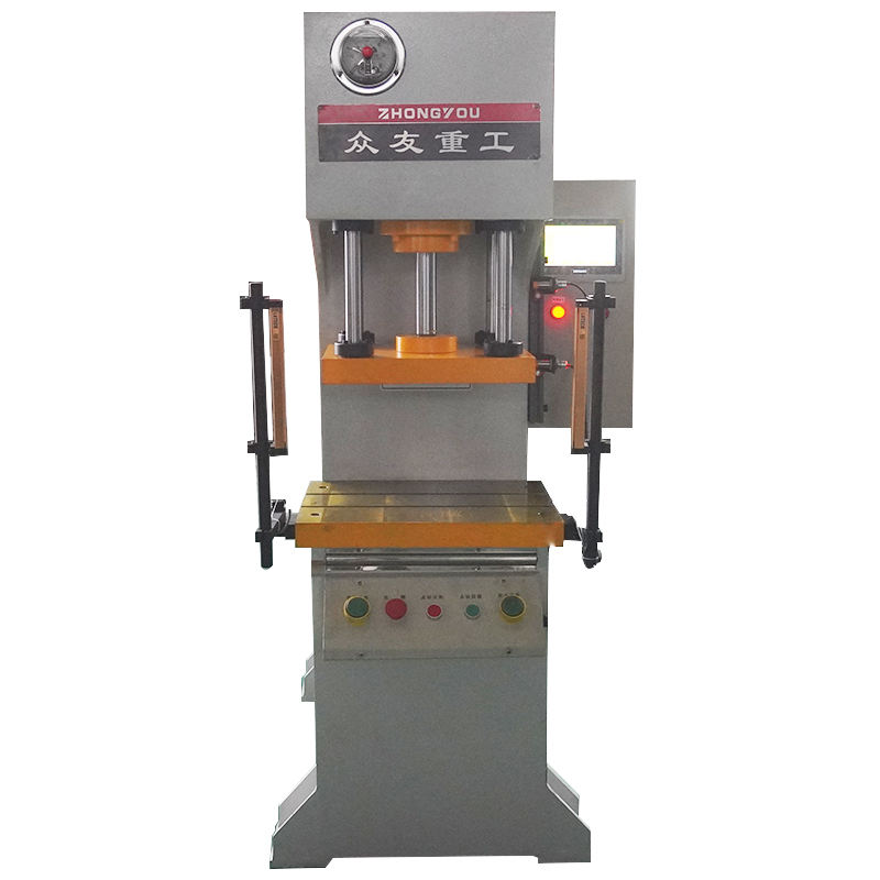 10T Single-Arm Hydraulic Press Machine with Servo System