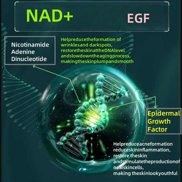 NAD Plus Nicotinamide Adenine Dinucleotide Serum Mesoterapia DNA Repair ...
