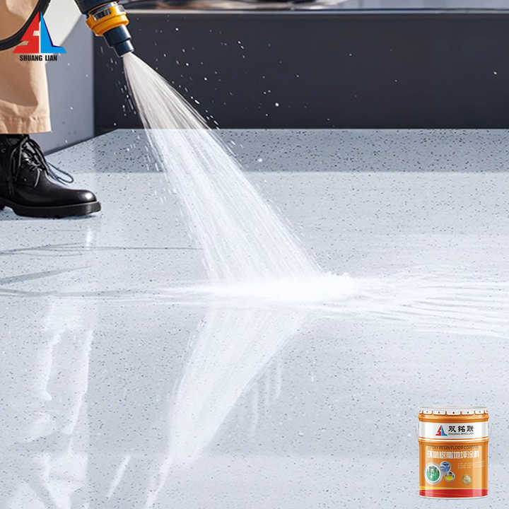 Marble Effect Epoxy Floor Coating - Durable & Customizable