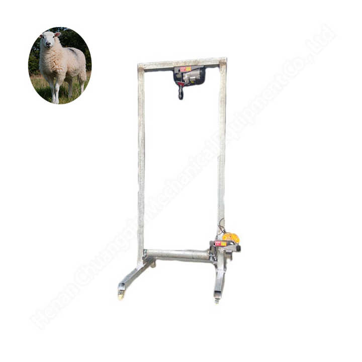 Goat Slaughter Equipment Goat Mutton Skin Removal Machine Slaughtering ...